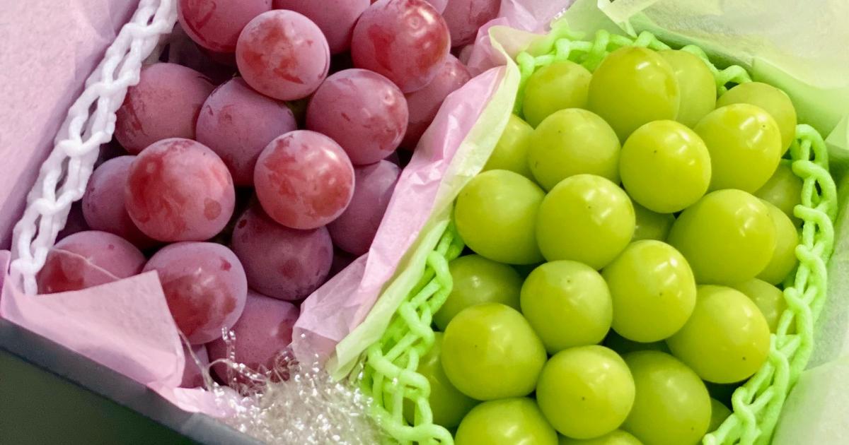 ゆりゆりさんが Nini farm の 【こだわりの厳選葡萄】希少品種クイーンニーナ&シャインマスカット(約800g) 熨斗対応可【旬祭限定】 についてのごちレポ「堪能してます」を投稿しました ...